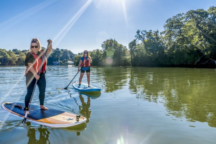 Paddleboard and kayak on the River Dart in Totnes - Visit Totnes